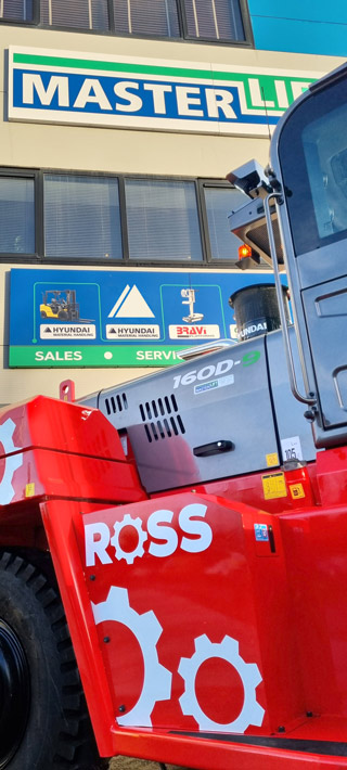 ROSS Engineering signs forklift deal with Masterlift | Hyundai | HMHE