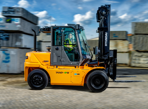 7 - 8 ton Diesel Forklifts | 9V Series | Hyundai Material Handling | HMHE
